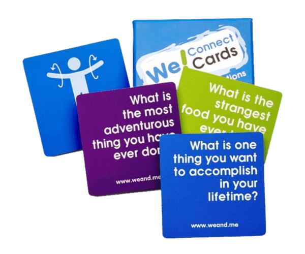 We Connect Cards - Conversation Starter & Icebreaker Questions