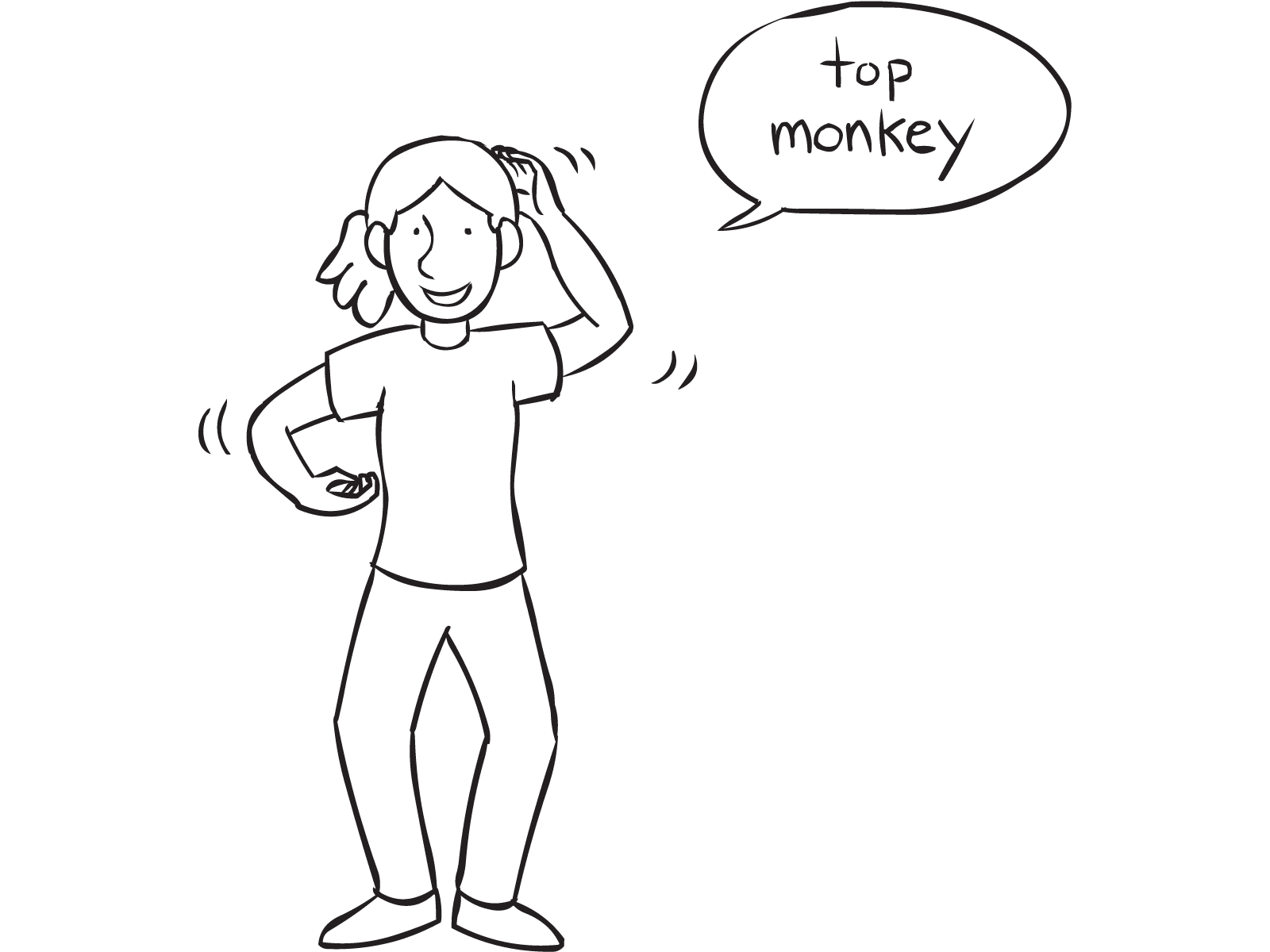 Top Monkey - Hilarious Active & Fast-Paced Guessing Game | playmeo