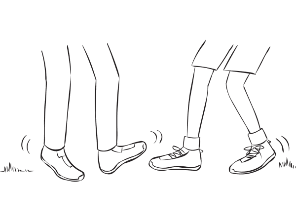 Quick Partner Tag Game For Instant Energy & Fun - Toe Tag