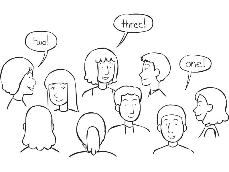 Group Counting Game for Building Connection & Focus - Count Off