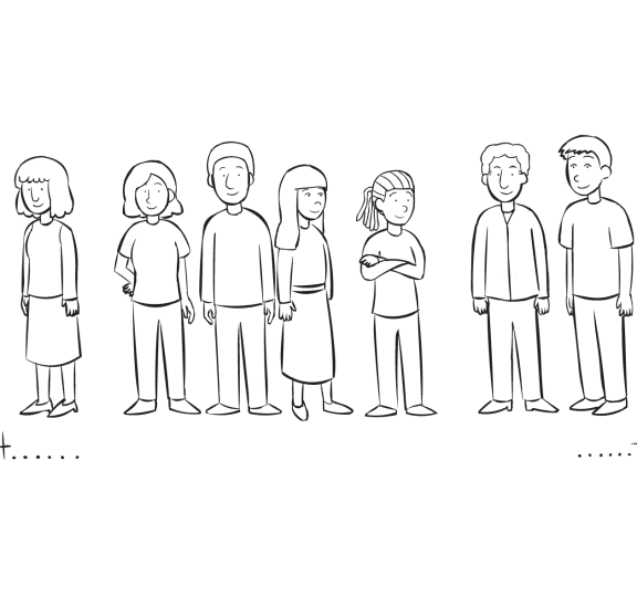 101+ Group Line-Up Ideas - Very Fun Ways To Arrange Groups in a Line