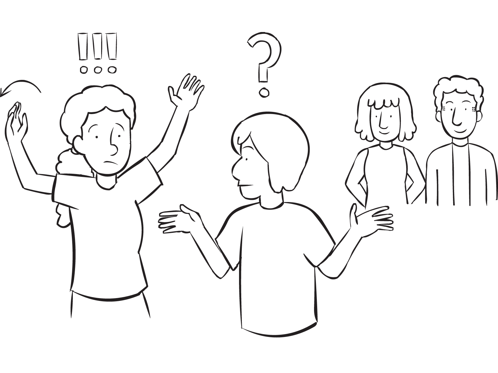 Silent Communication Exercise to Build Team Skills - Mute Line-Up