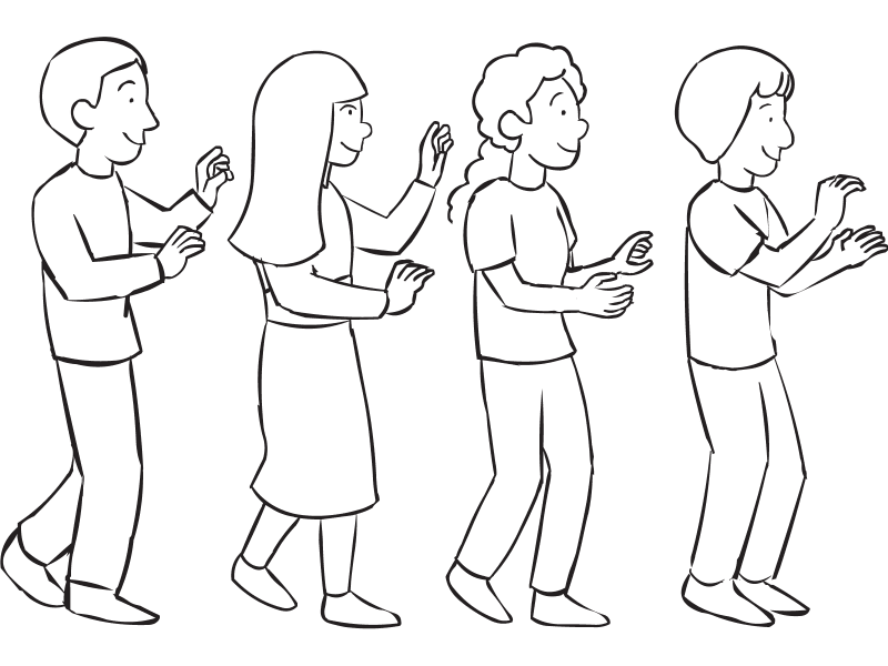 Fun, Quick Energiser Game Gets Groups Moving - Bobsled Teams