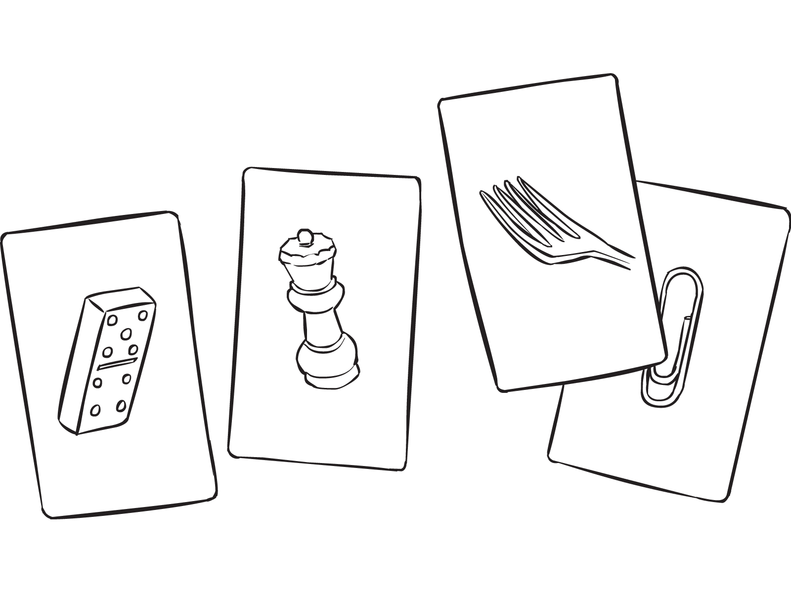 Visual Puzzle Activity For Team Problem Solving - Fine Line Cards