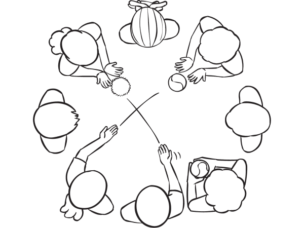 Fun Team-Building Game For Improving Communication - Group Juggle