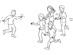 Active Group Tag Game to Develop Collaboration - Octopus Tag