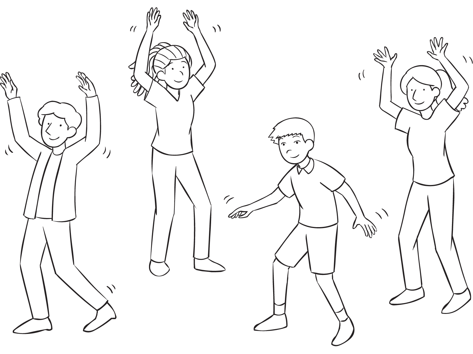 Fun Interactive Movement Energiser for Groups - Freeze Action