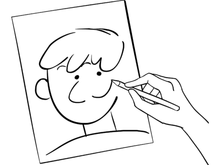 Partner Icebreaker Activity Triggers Laughter - Blind Portraits