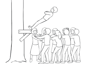 Challenging Trust Activity For Advanced Groups - Trust Fall