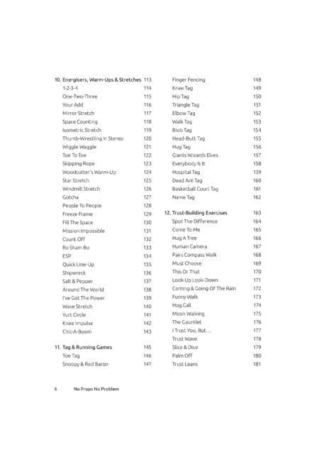 No Props No Problem - 150+ Outrageously Fun Group Games