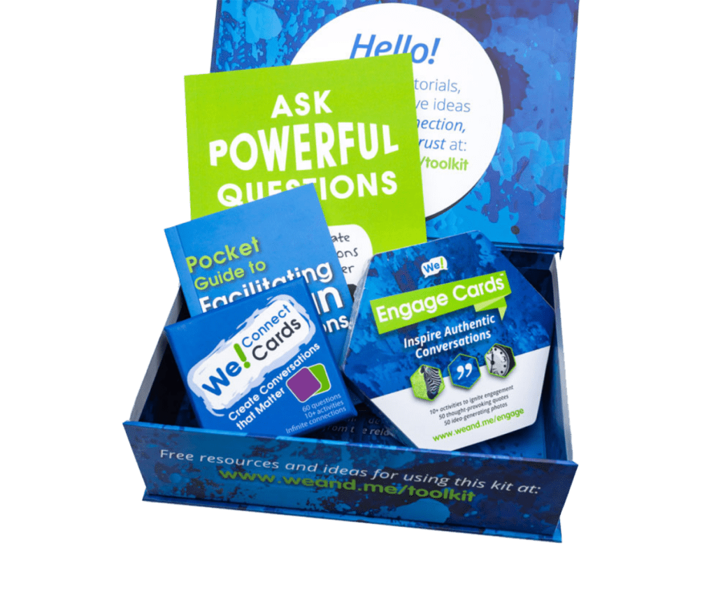 We Connect Cards - Conversation Starter & Icebreaker Questions