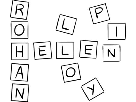 Name Puzzle Game for Creative Connections - Crossword Names