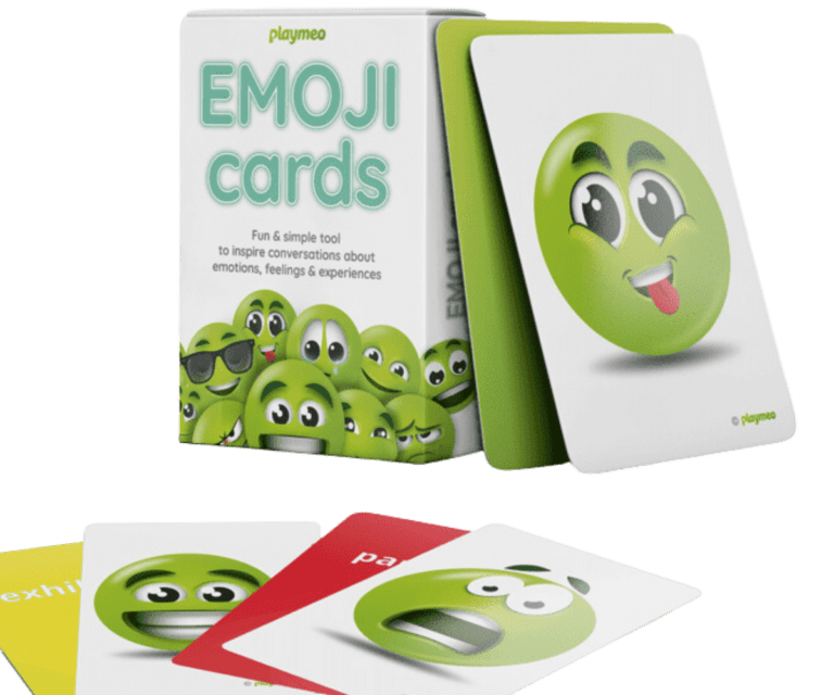 Emotional Literacy Cards For Group Reflection - EMOJI Cards